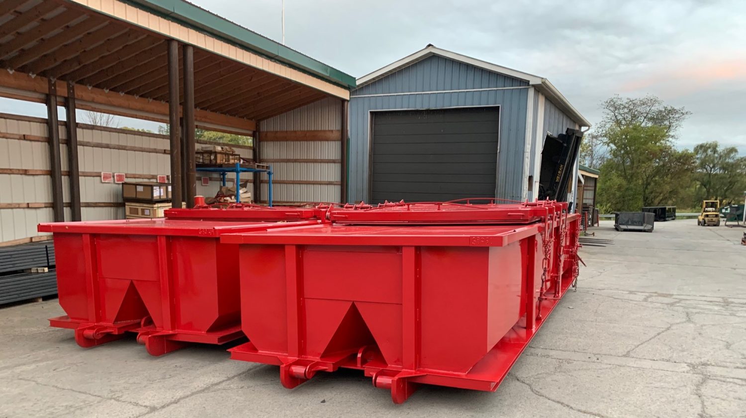 Rolling Roof Sludge Boxes | Custom Container Solutions