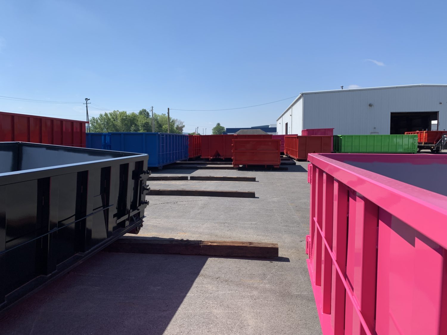 Filling up the yard!! | Custom Container Solutions
