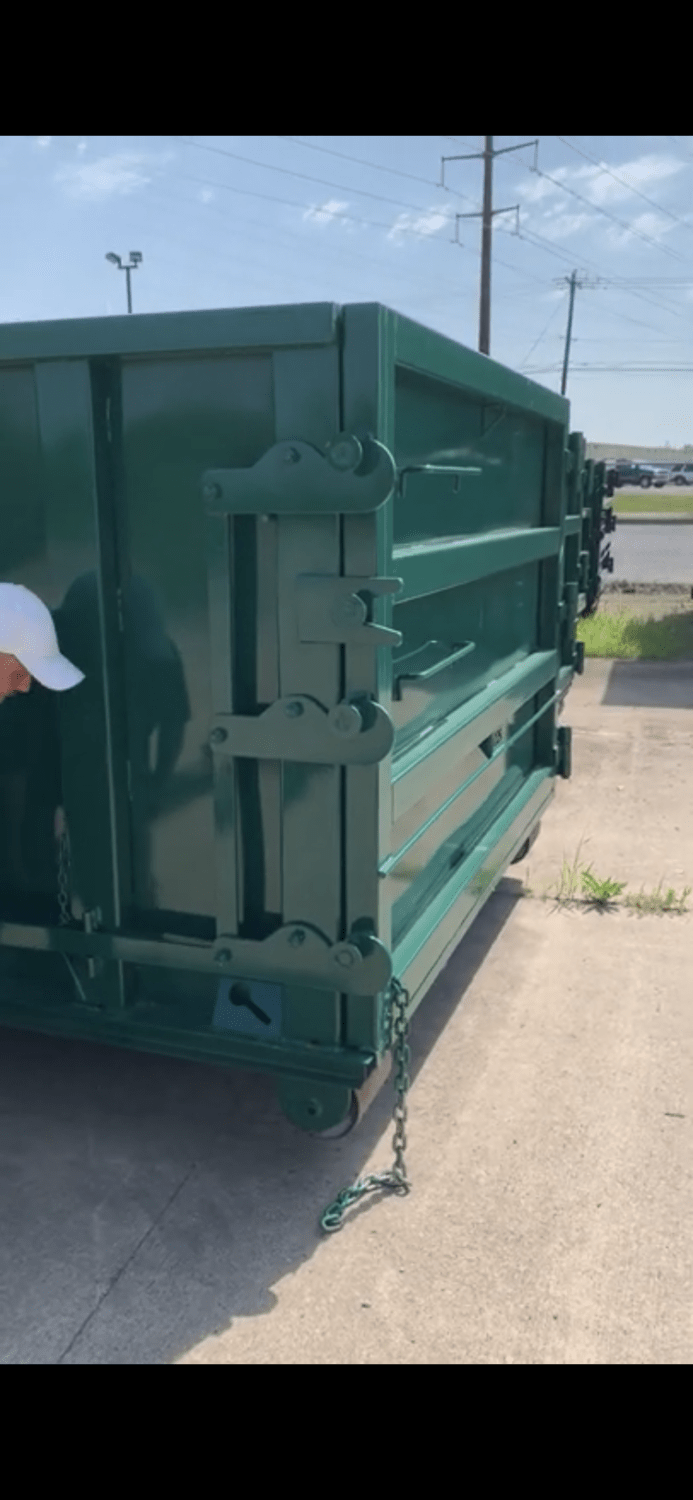 Check Out the Vertical Lift Latch Operations | Custom Container Solutions