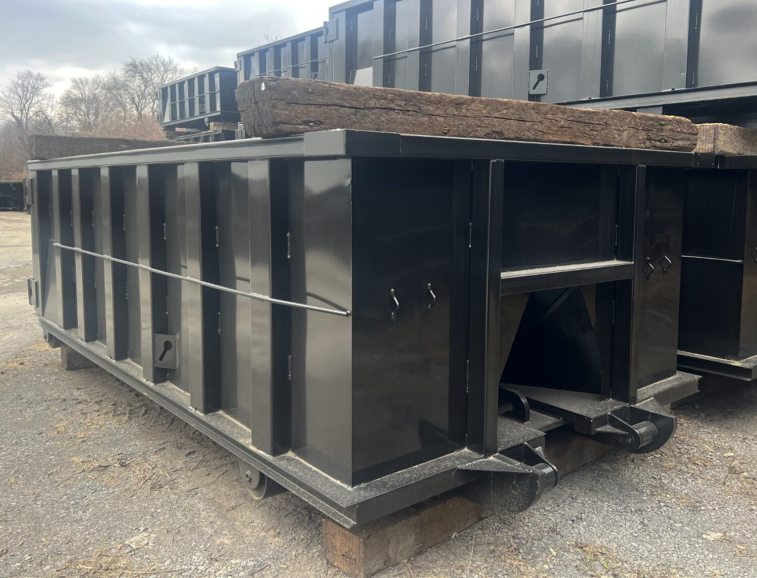 10CY Standard Rect. Roll Off. 12' Long and 38" Inside height (4-Jet ...