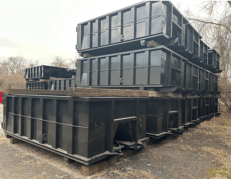 10CY Standard Rect. Roll Off. 12' Long and 38" Inside height (4-Jet ...